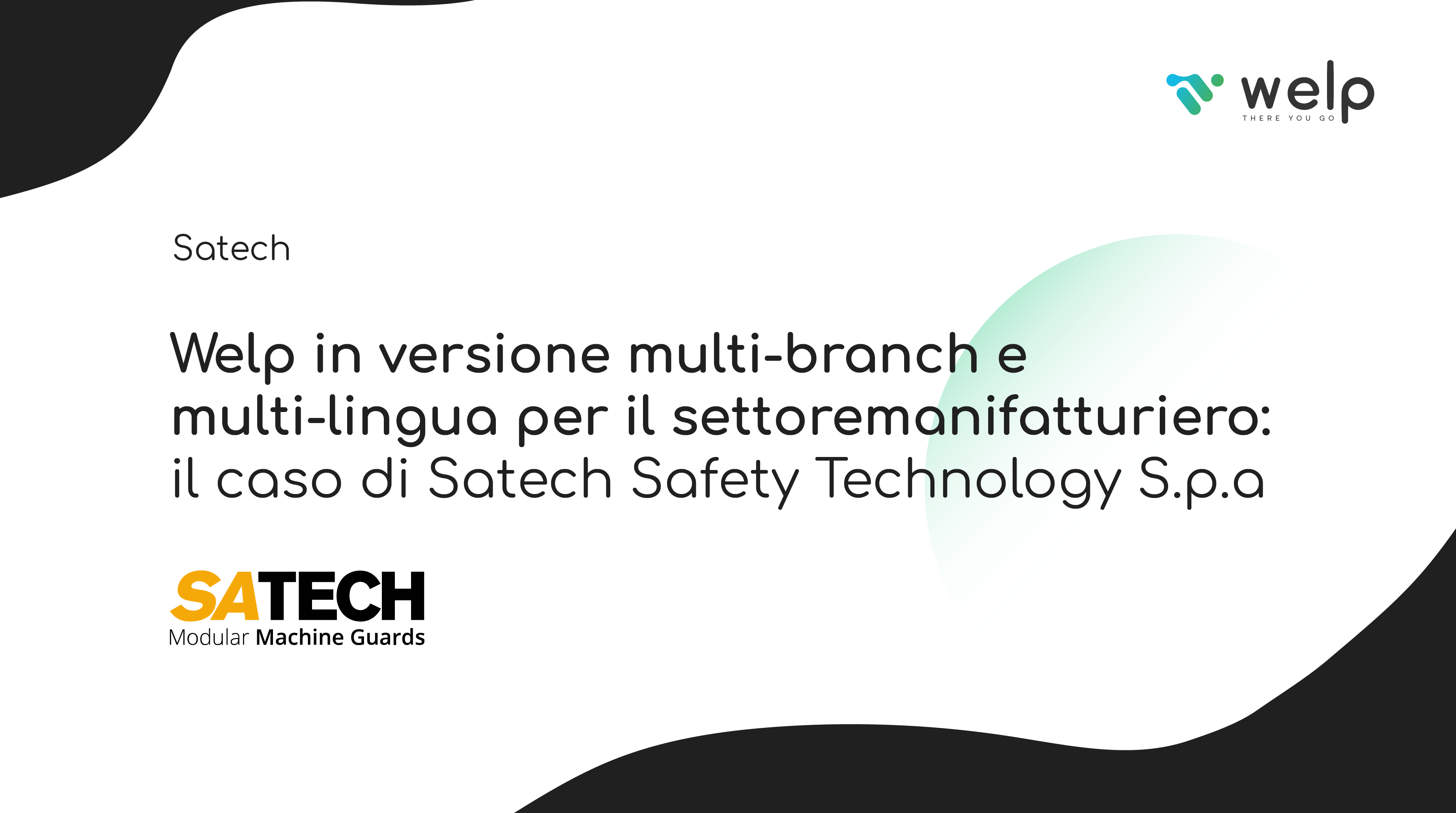 Satech S.p.a | Casi di successo | Welp CRM
